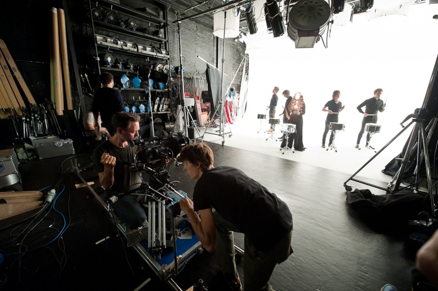 Photos: Behind The Scenes of Alex Winston's new music video