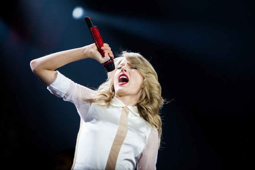 Photos of Taylor Swift at the O2 Arena in London