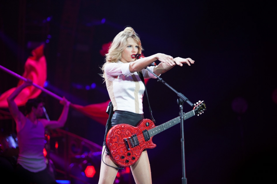 Photos of Taylor Swift at the O2 Arena in London