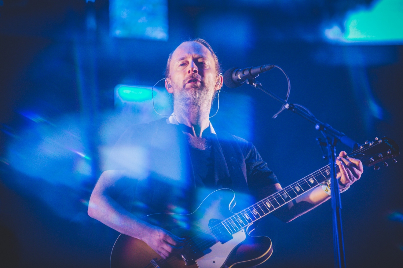 Radiohead play live for the first time in Bogota, Colombia