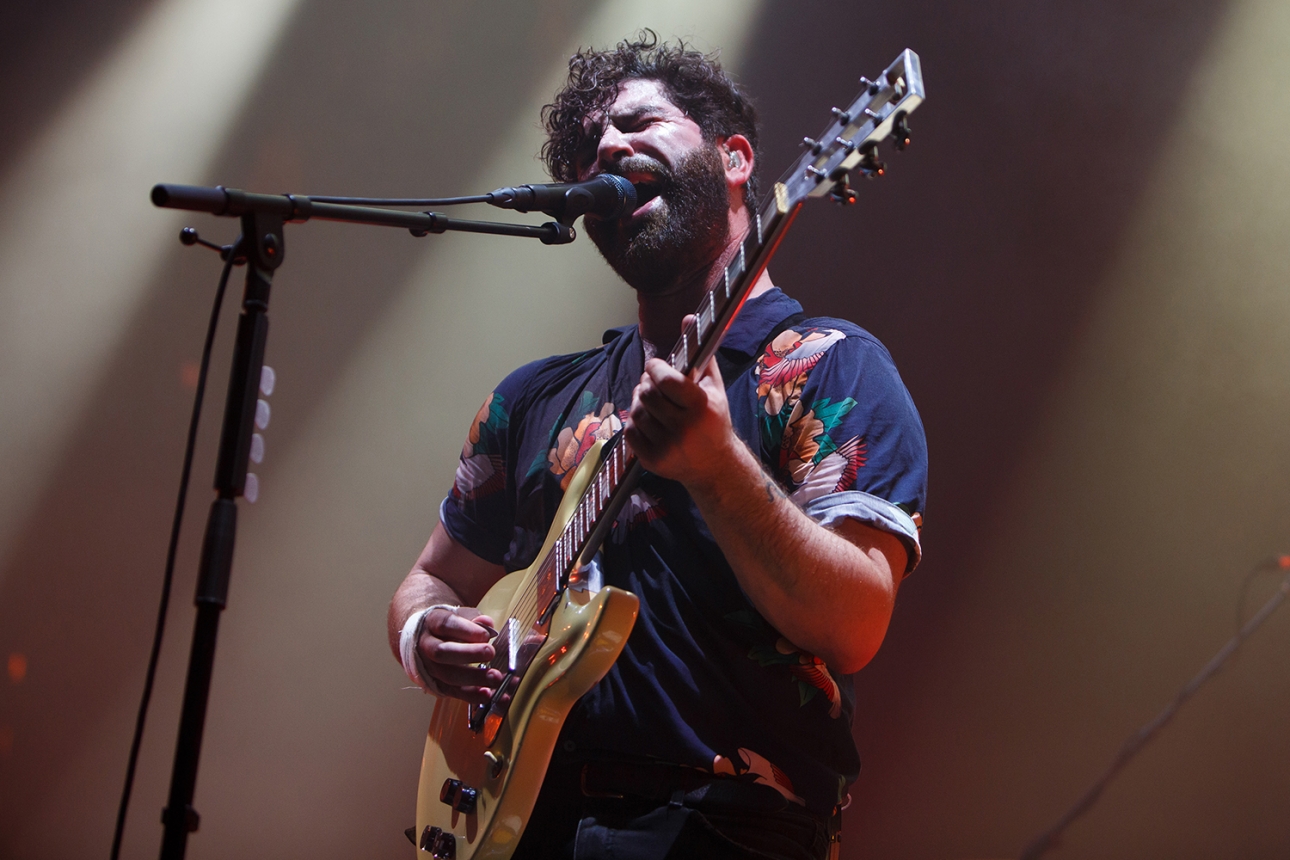 Foals’ Yannis Philippakis says their next album is “a rock record”