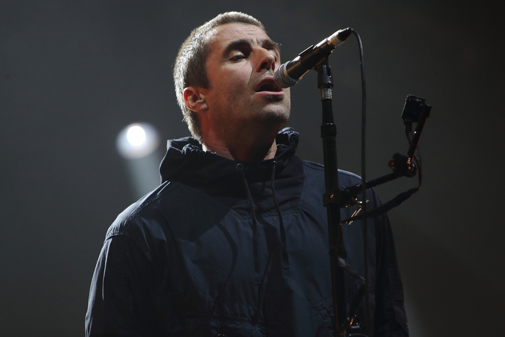 Liam Gallagher at Alexandra Palace in London