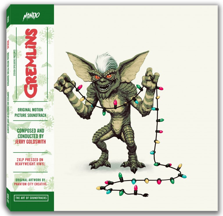 Gremlins come to life with water and light sensitive vinyl soundtrack