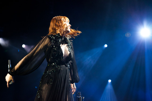 Dazzling shots of Florence + the Machine in London