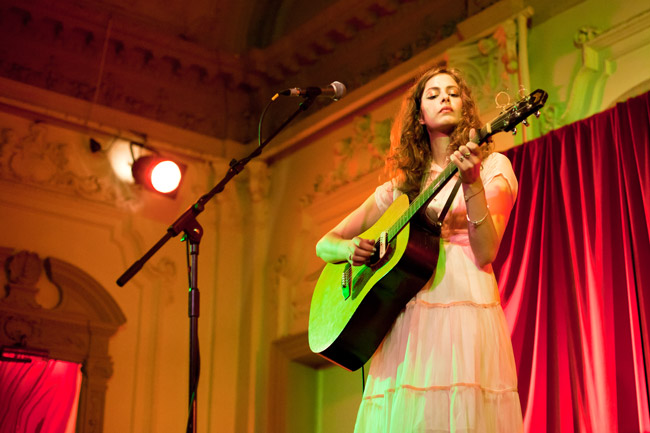 Hannah Cohen + Leif Vollebekk - Bush Hall, London 03/09/12