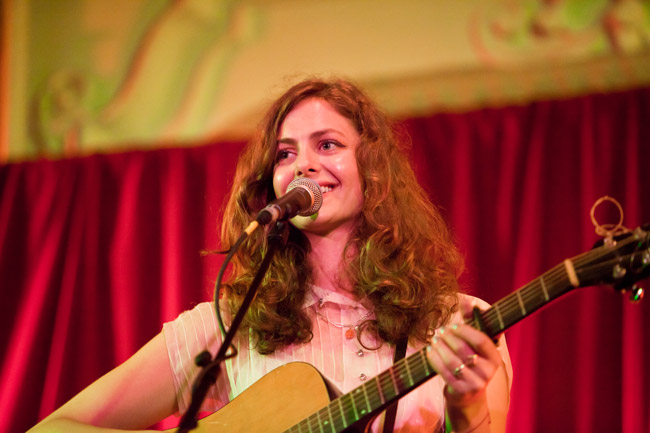 Hannah Cohen + Leif Vollebekk - Bush Hall, London 03/09/12