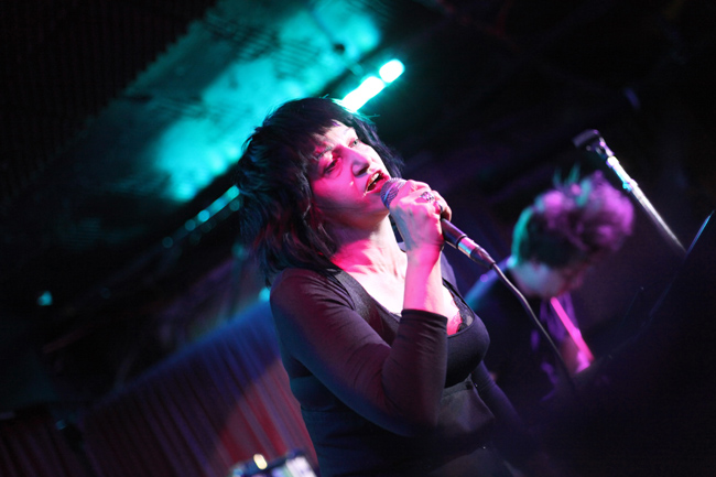 Photos of Lydia Lunch at the Borderline in London