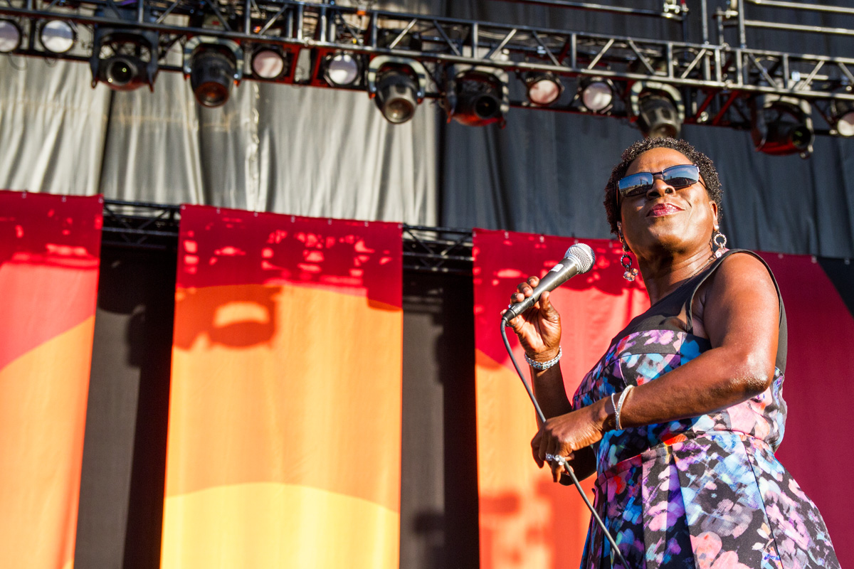 Photos of Sharon Jones & The Dap-Kings at Austin360 Amphitheater